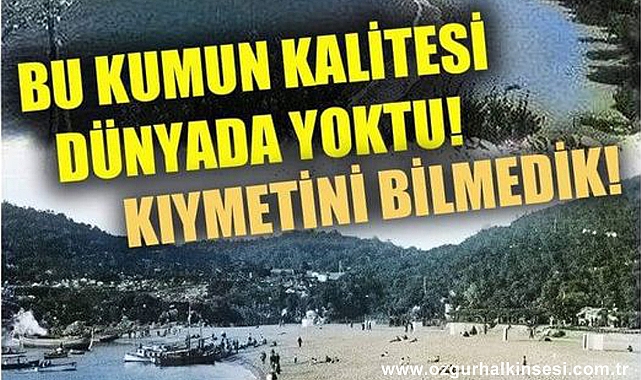 KAPUZ PLAJI... - Zonguldak - Zonguldak Haberleri Özgür Halkın Sesi