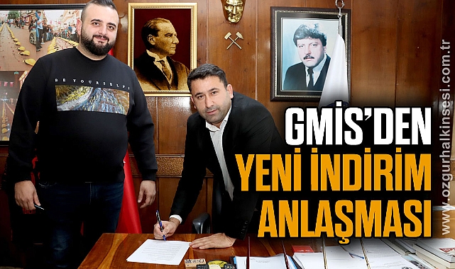 GMİS’DEN YENİ İNDİRİM ANLAŞMASI - Zonguldak - Zonguldak Haberleri Özgür Halkın Sesi
