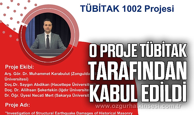 O proje TÜBİTAK tarafından Kabul Edildi - Zonguldak - Zonguldak ... O proje TÜBİTAK tarafından Kabul Edildi - Zonguldak - Zonguldak ...