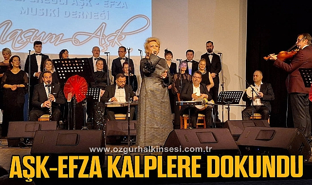 AŞK-EFZA KALPLERE DOKUNDU - Kültür-Sanat - Zonguldak Haberleri Özgür ...