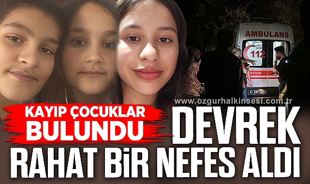 KAYIP ÇOCUKLAR BULUNDU - Devrek - Zonguldak Haberleri Özgür Halkın Sesi