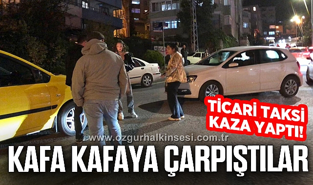 KAFA KAFAYA ÇARPIŞTILAR - Zonguldak - Zonguldak Haberleri Özgür Halkın Sesi